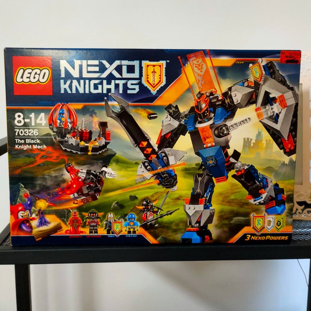 Lego Nexo Knight 70326 The Black Knights Mech NEW, Hobbies & Toys, Toys & Games on Carousell