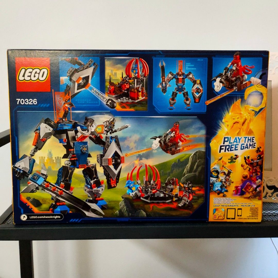 Lego Nexo Knight 70326 The Black Knights Mech NEW, Hobbies & Toys, Toys ...