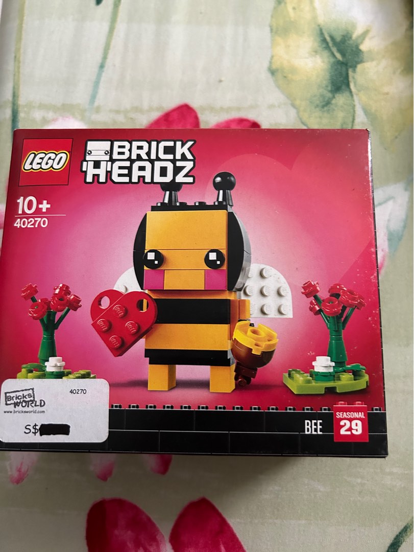 LEGO Valentine Bee No: 40270, Hobbies & Toys, Toys & Games on Carousell