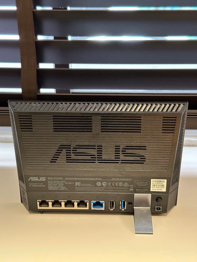 Lightly used Asus WiFi Router, Computers & Tech, Parts & Accessories ...