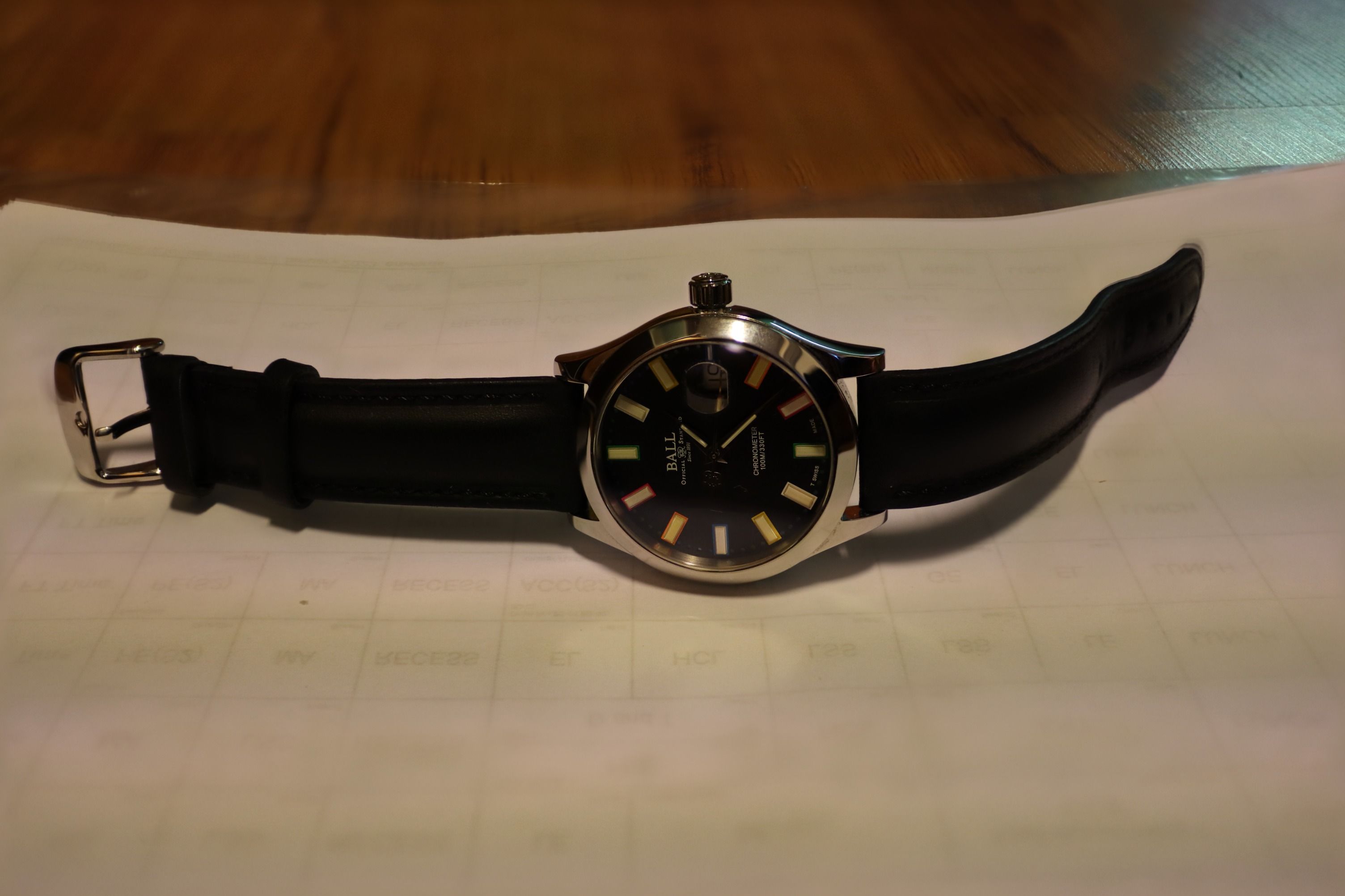 Exclusive limited edition Ball Marvelight Engineer III (not II) Rainbow ...