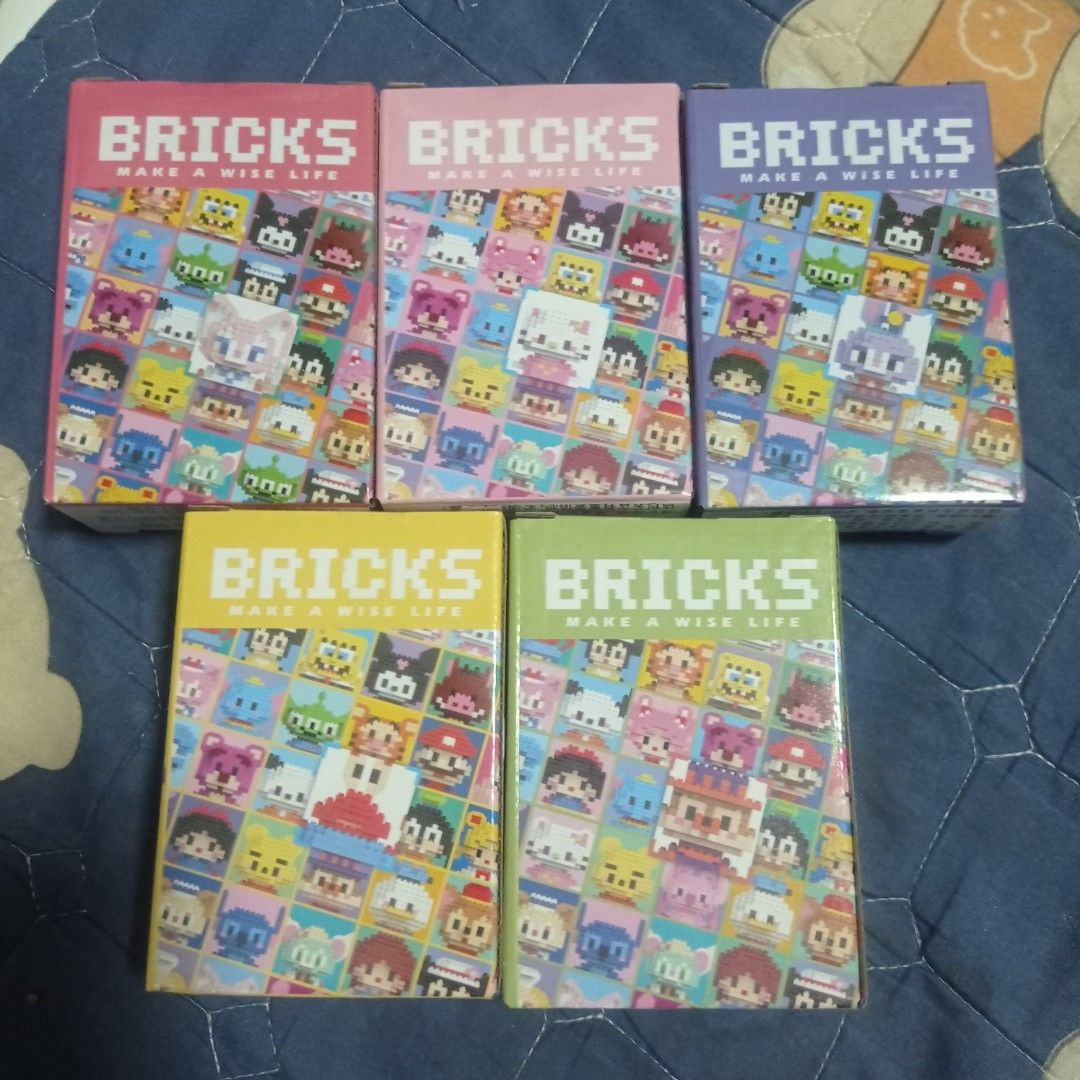 Lindabell Hello Kitty Stella Lou Mr Krabs Chip Bricks Lego, Hobbies & Toys, Toys & Games on ...