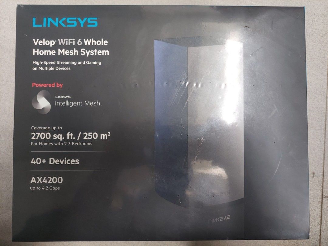 Linksys AX4200 Velop WiFi 6 Mesh, Computers & Tech, Parts & Accessories, Networking on Carousell