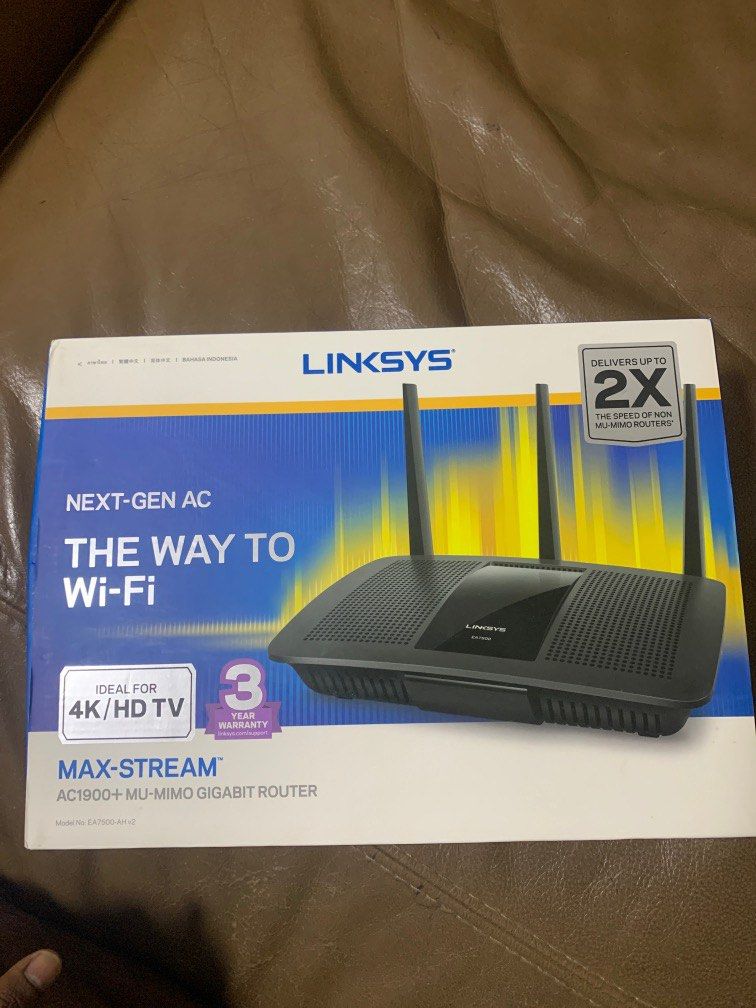 Linksys Router, Computers & Tech, Parts & Accessories, Networking on ...