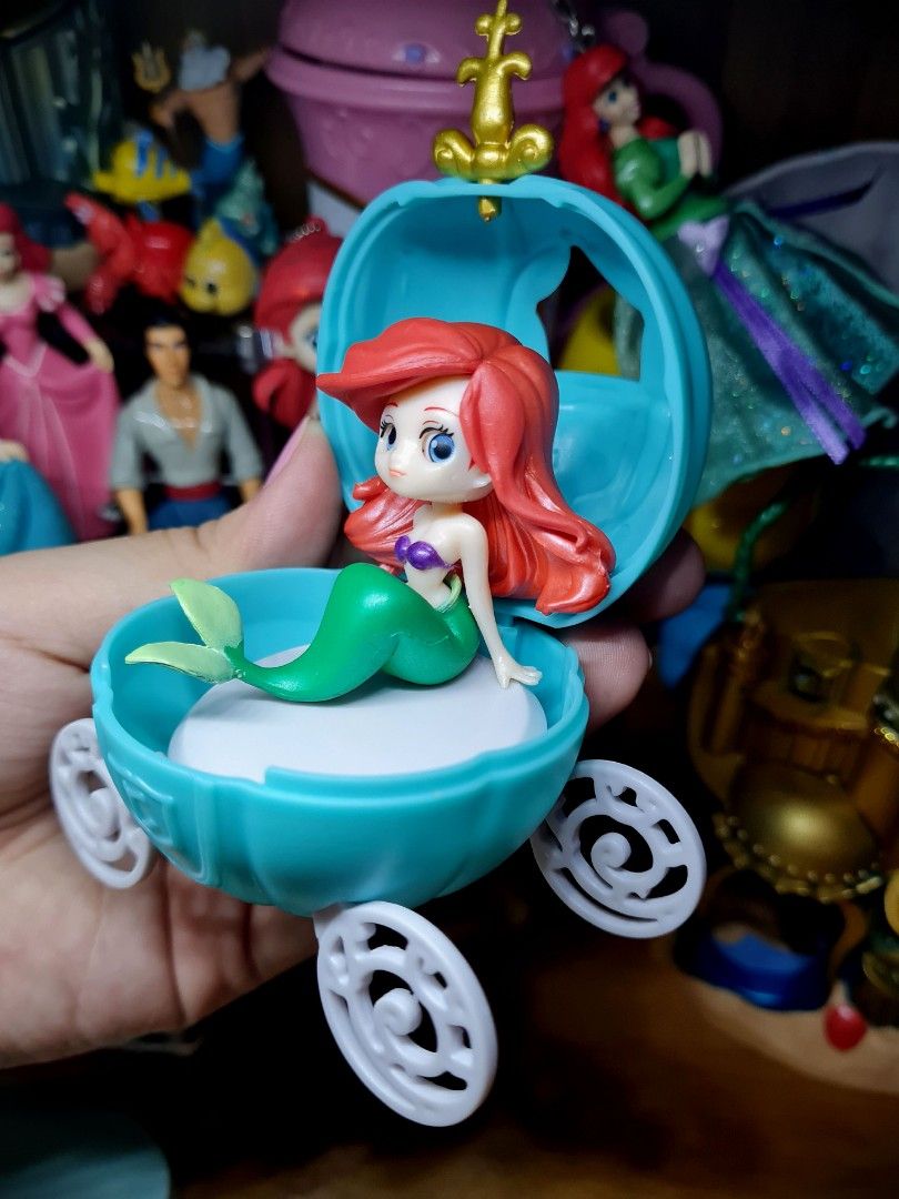Little Mermaid Ariel Figure on Carriage on Carousell
