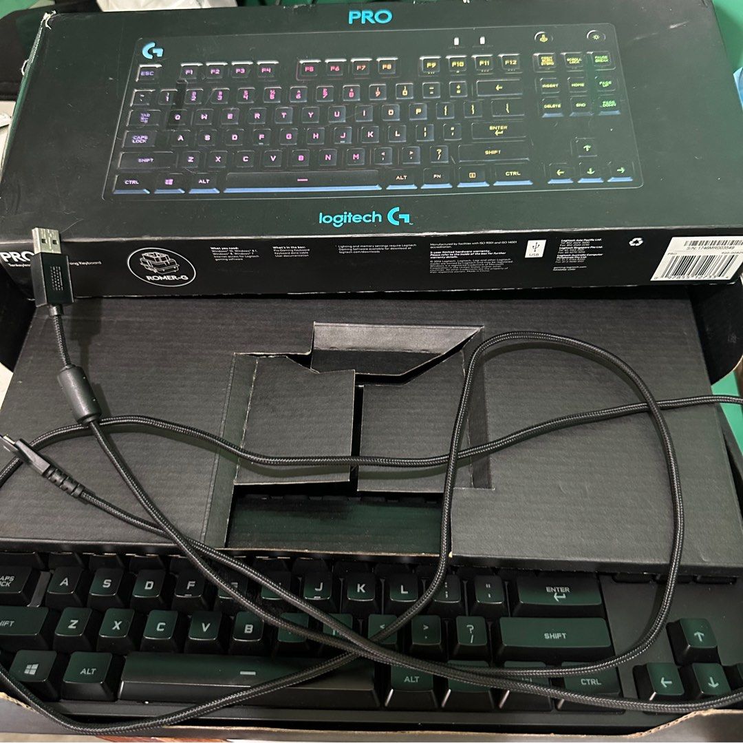 Logitech G Pro (ROMER-G), Computers & Tech, Parts & Accessories ...