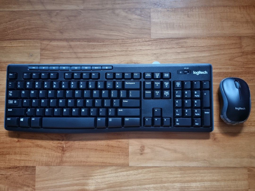 Logitech K270 Wireless Keyboard And Mouse Combo Computers And Tech Parts And Accessories Computer