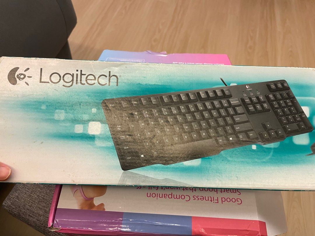 Logitech mk100 keyboard, Computers & Tech, Parts & Accessories ...