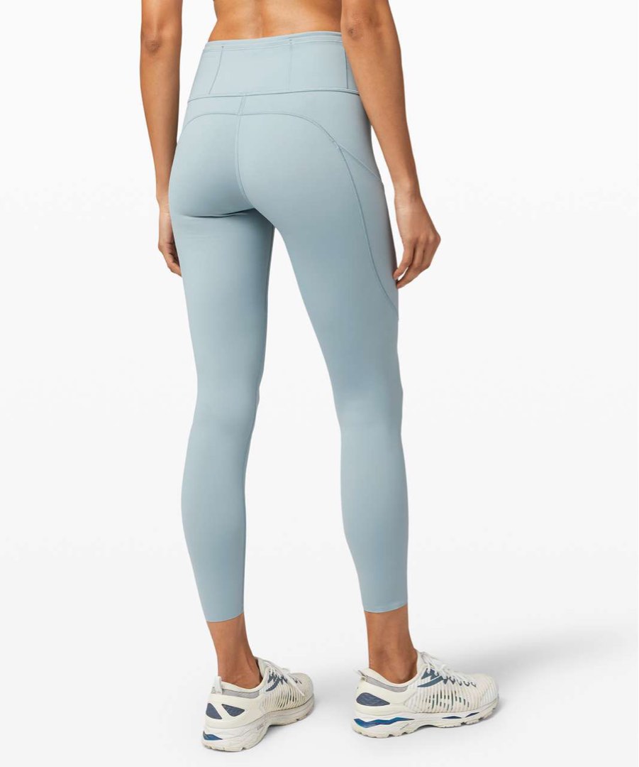 lululemon fast and free tights 25", Women's Fashion, Activewear on ...