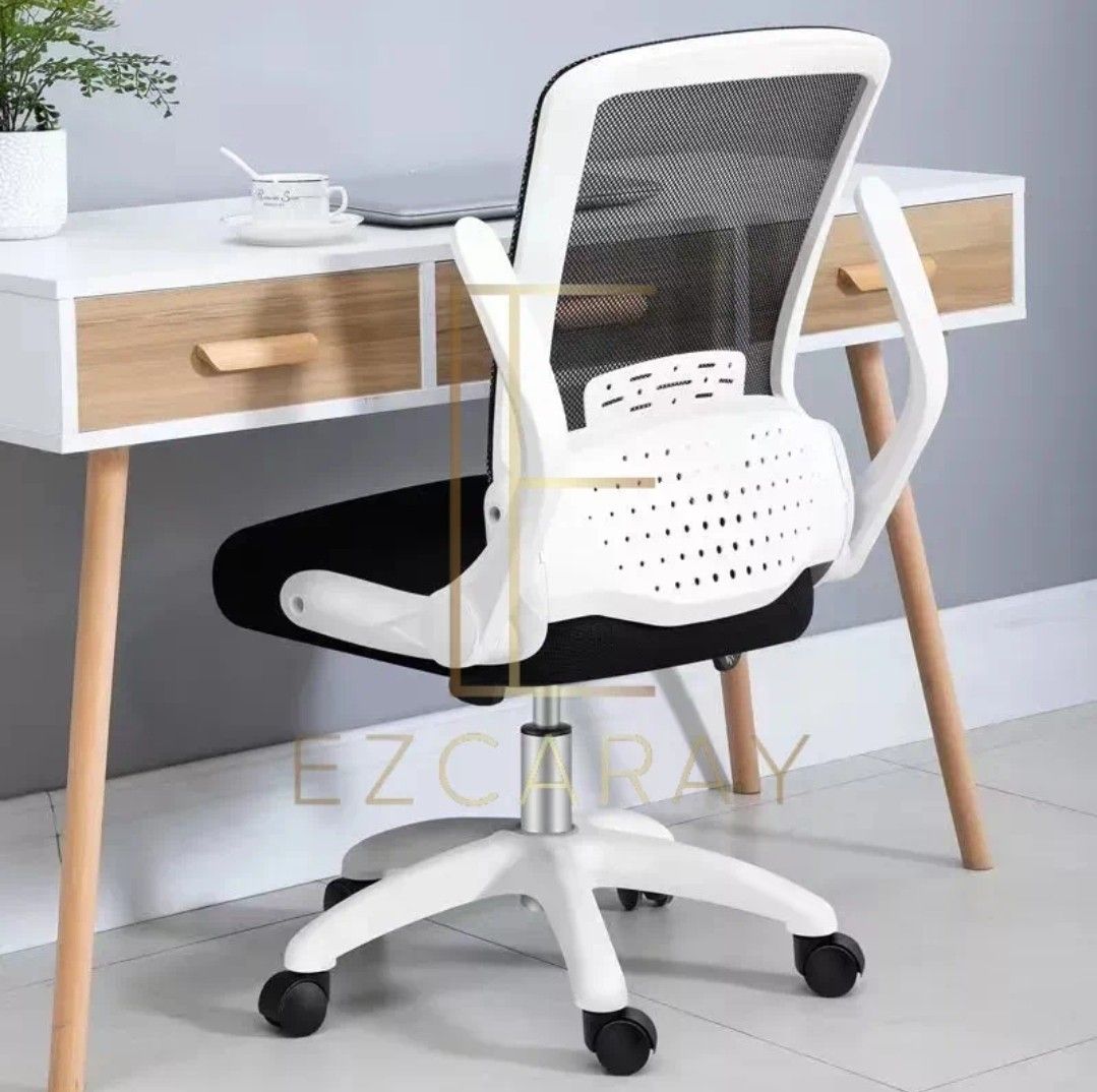 M3 Folding Mobile Ergonomic Computer chair, Furniture & Home Living ...