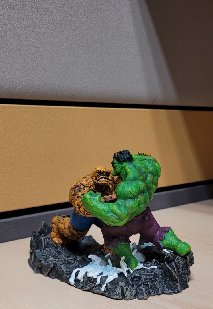 Marvel Legends Masterworks: The Thing Vs The Incredible Hulk, Hobbies ...