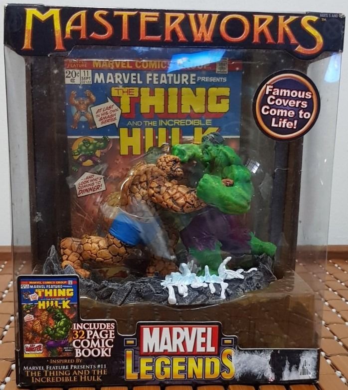 Marvel Legends Masterworks: The Thing Vs The Incredible Hulk, Hobbies ...