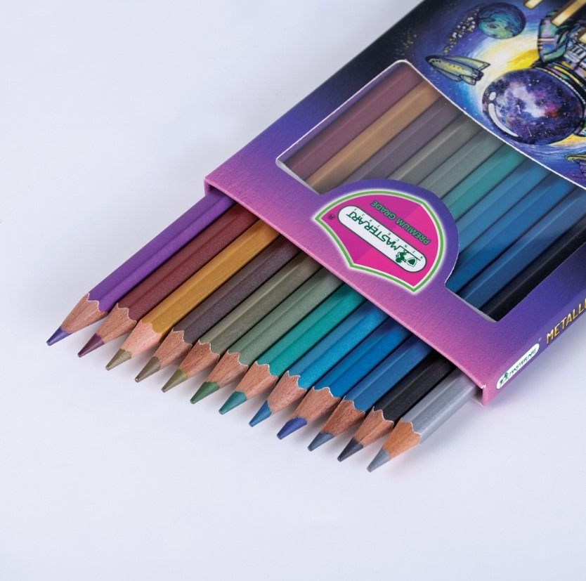 MASTER ART | EXTRA LARGE LEAD | PASTEL / GRAYSCALE COLORS | HEXAGON ...