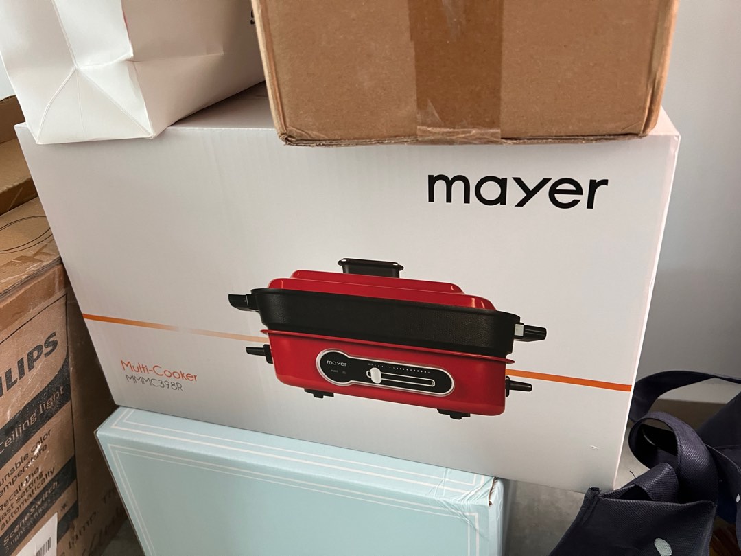 Mayer 4L Multi-Cooker MMMC398R, TV & Home Appliances, Kitchen ...