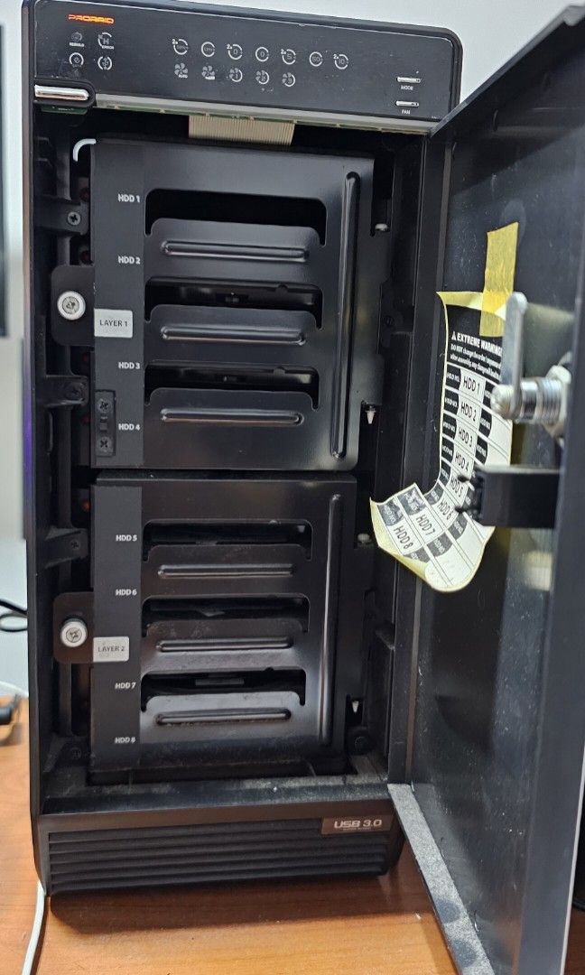 Mediasonic 8-Bay HDD Enclosure USB 3.0, Computers & Tech, Parts ...