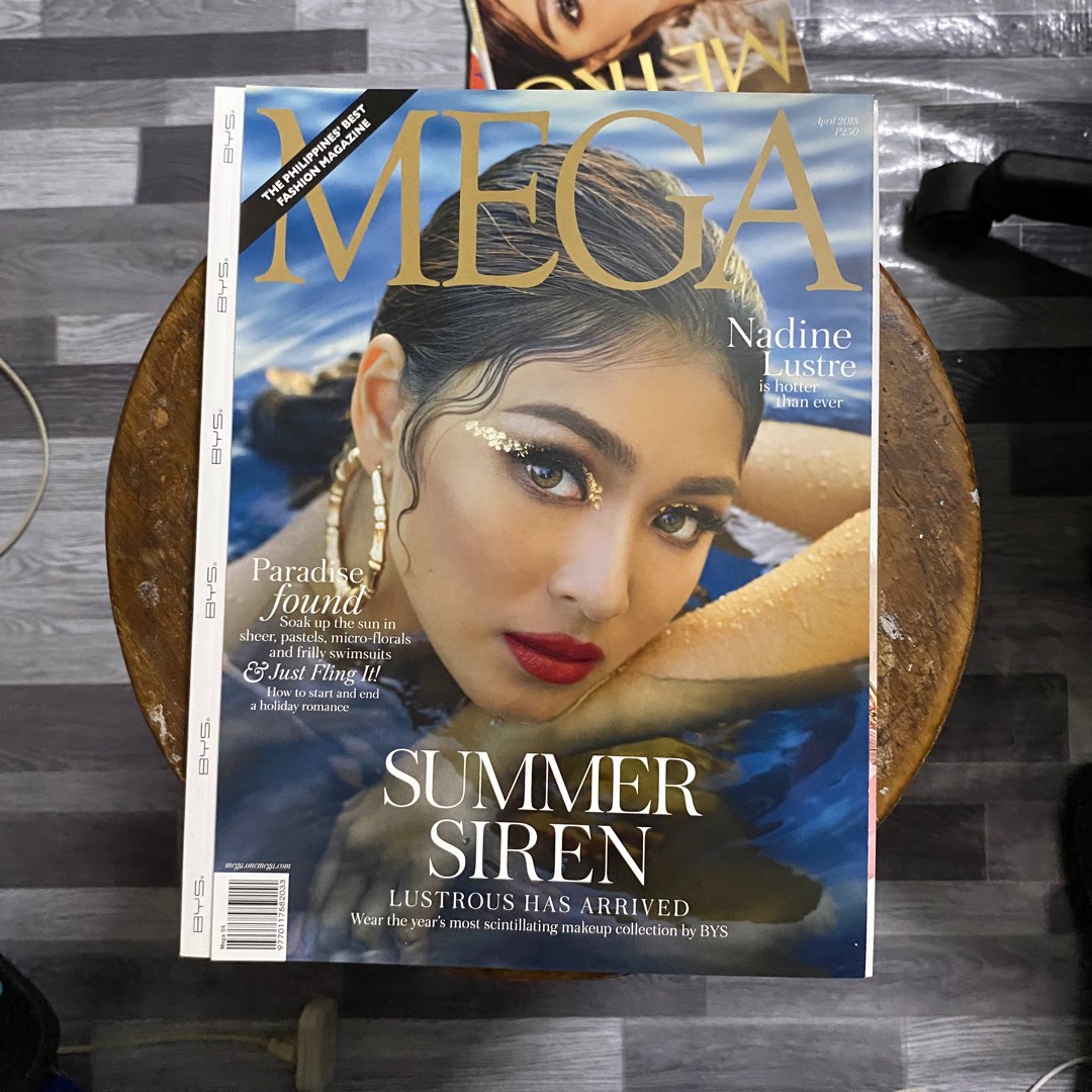 Mega Magazine Apr 2018 (Nadine Lustre) on Carousell