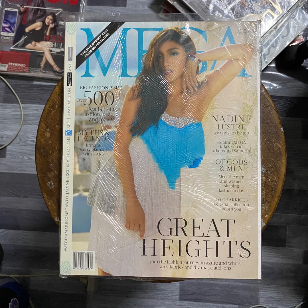 Mega Magazine Special Issue (Nadine Lustre) on Carousell