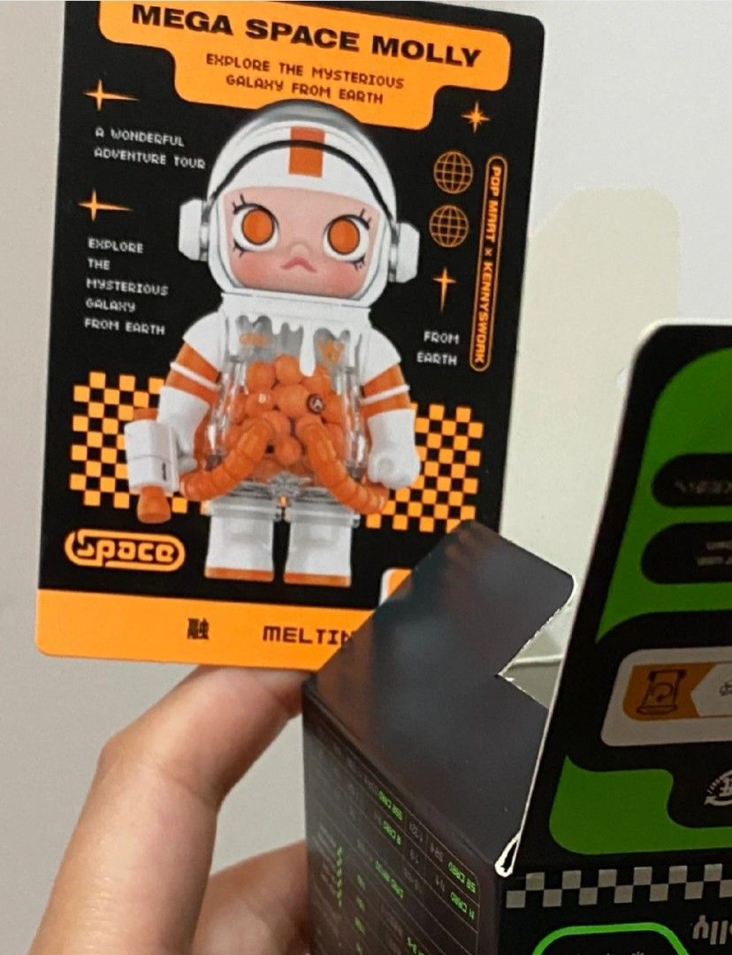 MEGA Space Molly 100% Series 2 : Melting, Hobbies & Toys, Toys & Games ...