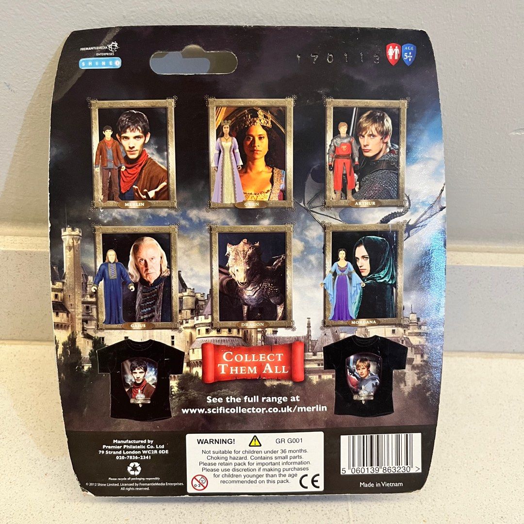Merlin TV show series Collector Poseable Action Figures, Hobbies & Toys ...