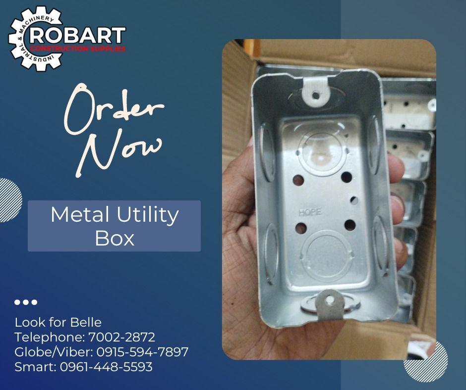 Metal Utility Box, Commercial & Industrial, Construction Tools ...