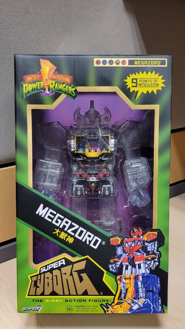 Mighty Morphin Power Rangers - Megazord Super Cyborg Figure, Hobbies ...