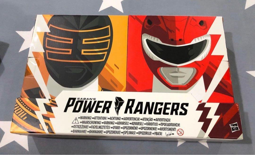 Mighty Morphin Power Rangers Lightning Collection SDCC Armoured Red and ...