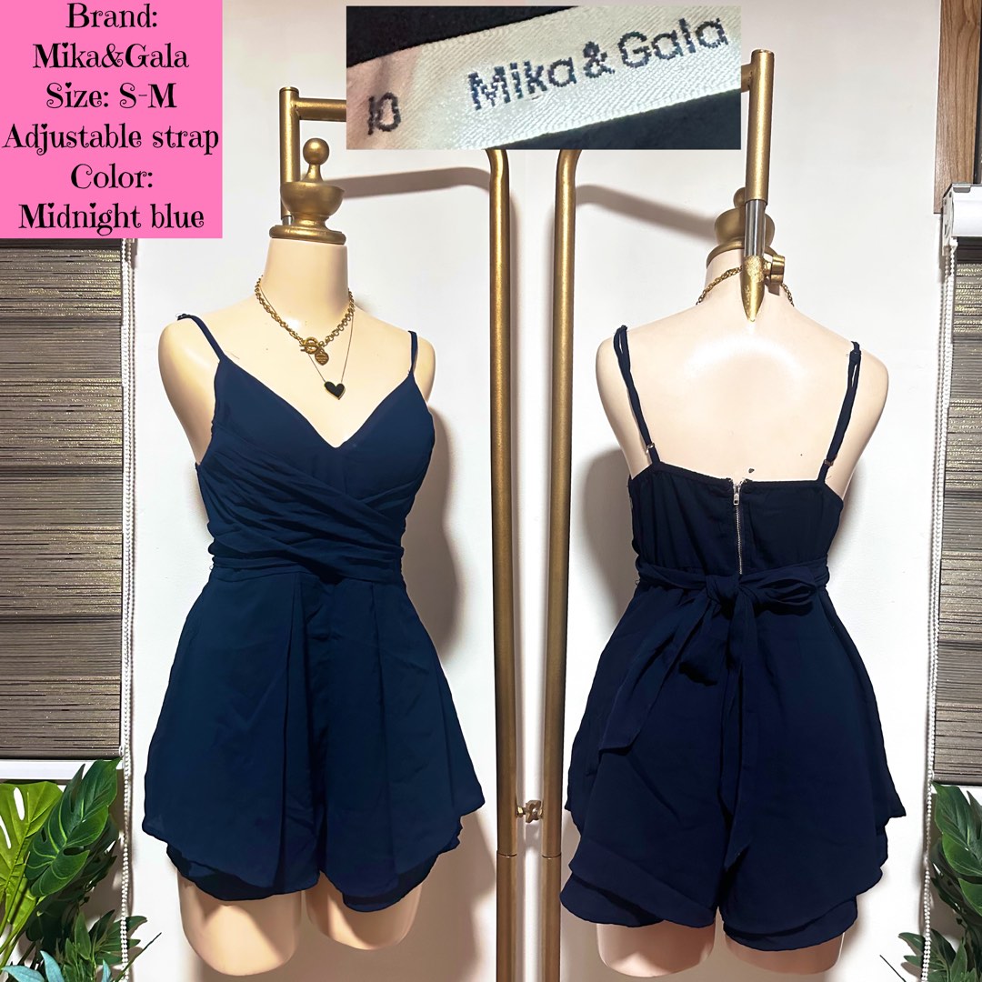 MIKA & GALA Dubai Aussie navy blue semi formal elegant classy ribbon ...