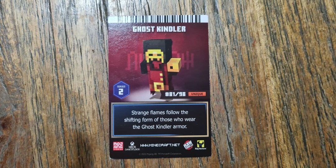 Minecraft cards unique, Video Gaming, Gaming Accessories, Game Gift ...