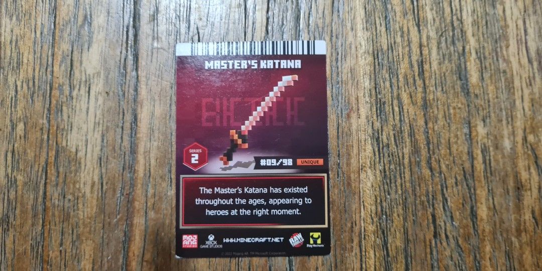 Minecraft cards unique, Video Gaming, Gaming Accessories, Game Gift ...