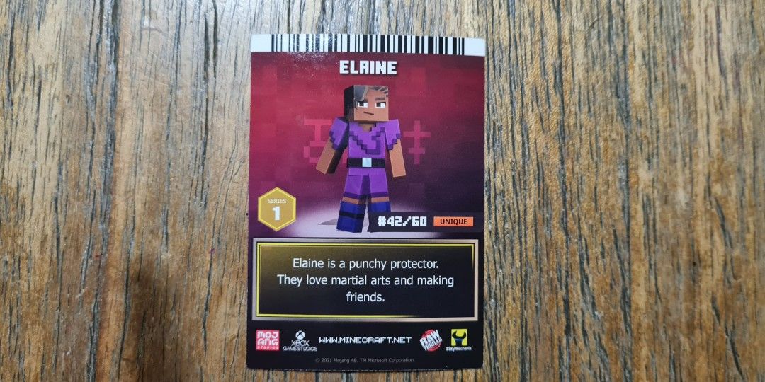 Minecraft cards unique, Video Gaming, Gaming Accessories, Game Gift ...