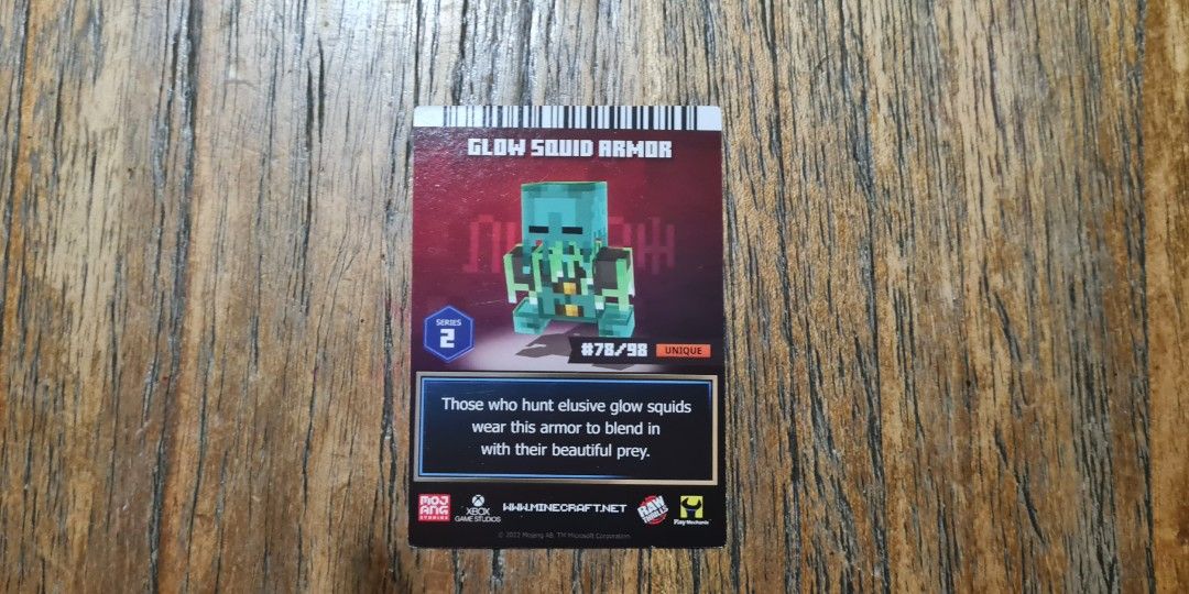 Minecraft cards unique, Video Gaming, Gaming Accessories, Game Gift ...