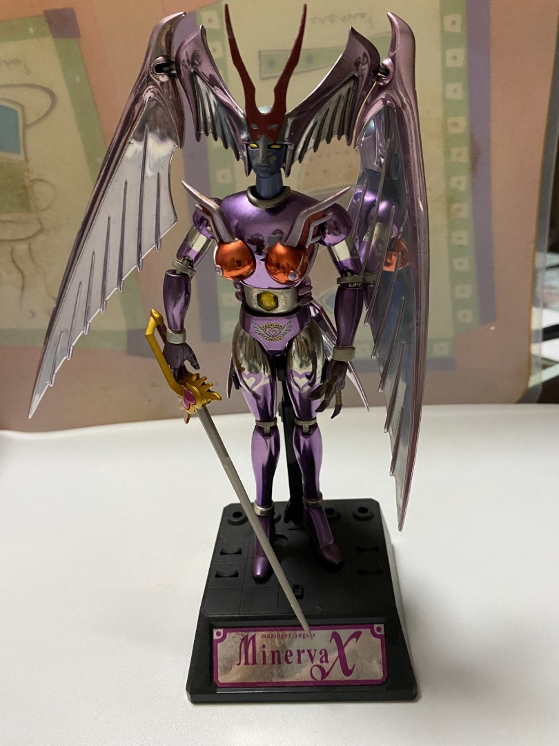 超合金魂(魔神天使)美莉芭MINERVA X (MAZINGER ANGEL) - BANDAI GX-09MA, 興趣及遊戲, 玩具 ...