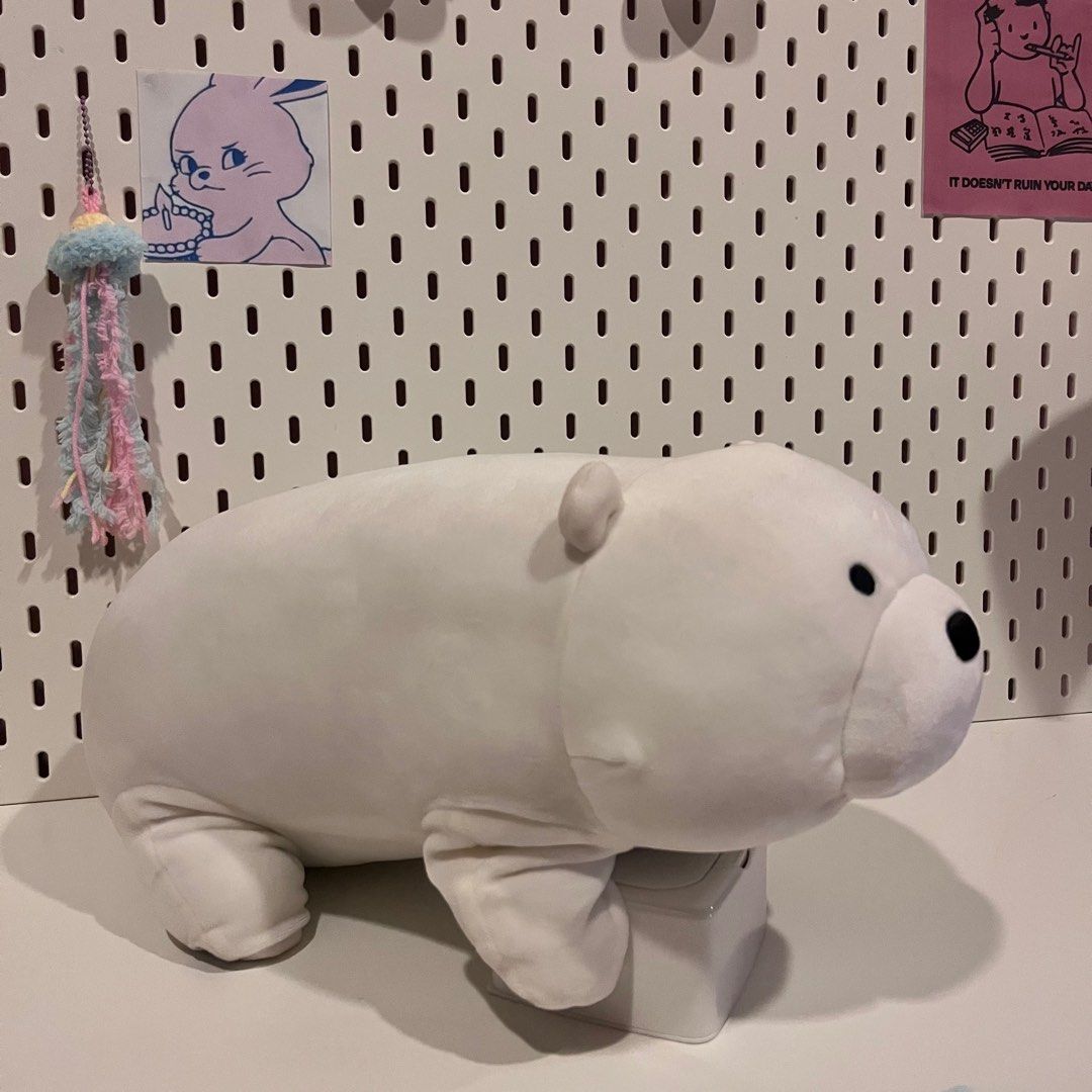 Miniso We Bare Bears Plush - Ice Bear on Carousell