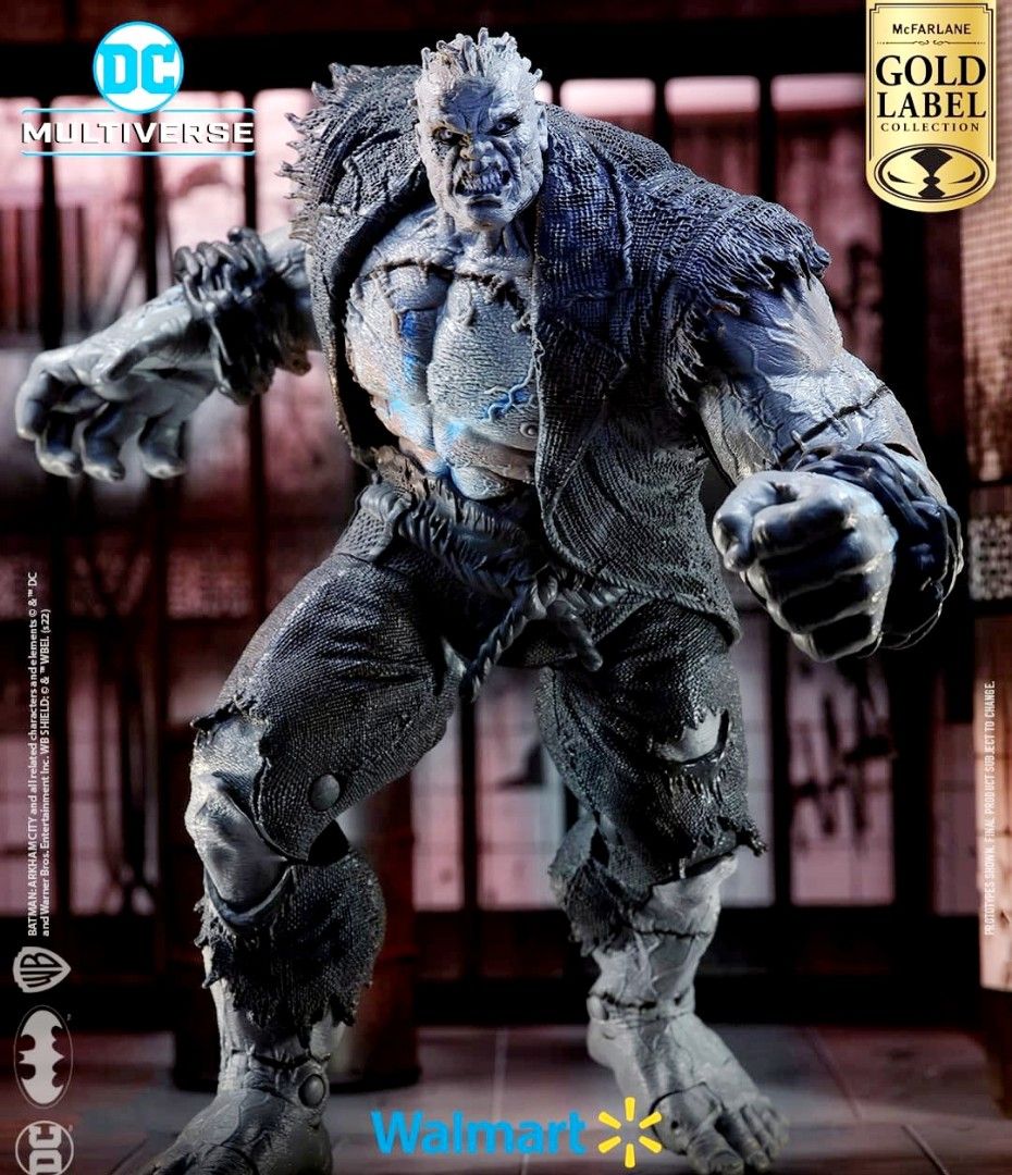 MISB DC Multiverse Collect To Build Solomon Grundy Wave Batman Arkham City Gold Label Collection ...