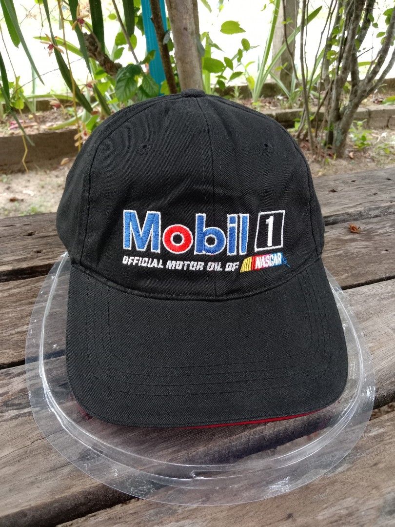 MOBIL 1 NASCAR CAP, Hobbies & Toys, Collectibles & Memorabilia, Vintage ...