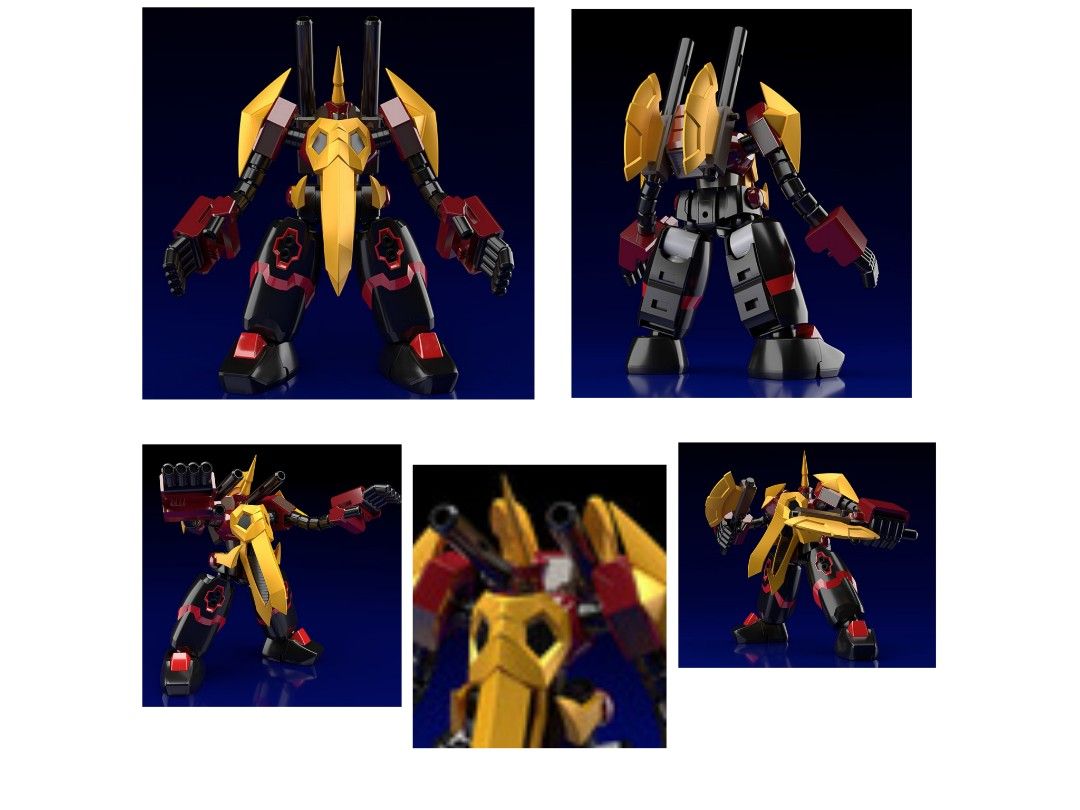 Moderoid Gaiking The Great 3 in 1 Box Set From Legend Of Daiku-Maryu ...