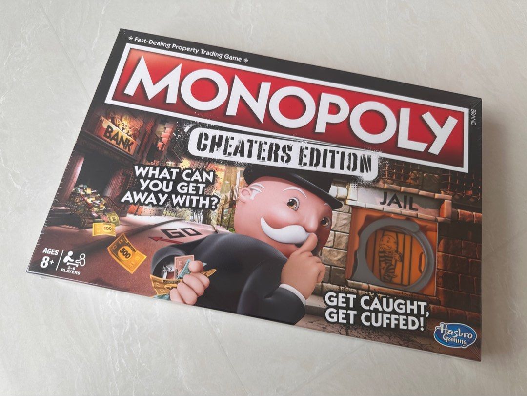 Monopoly cheaters edition, Hobbies & Toys, Toys & Games on Carousell