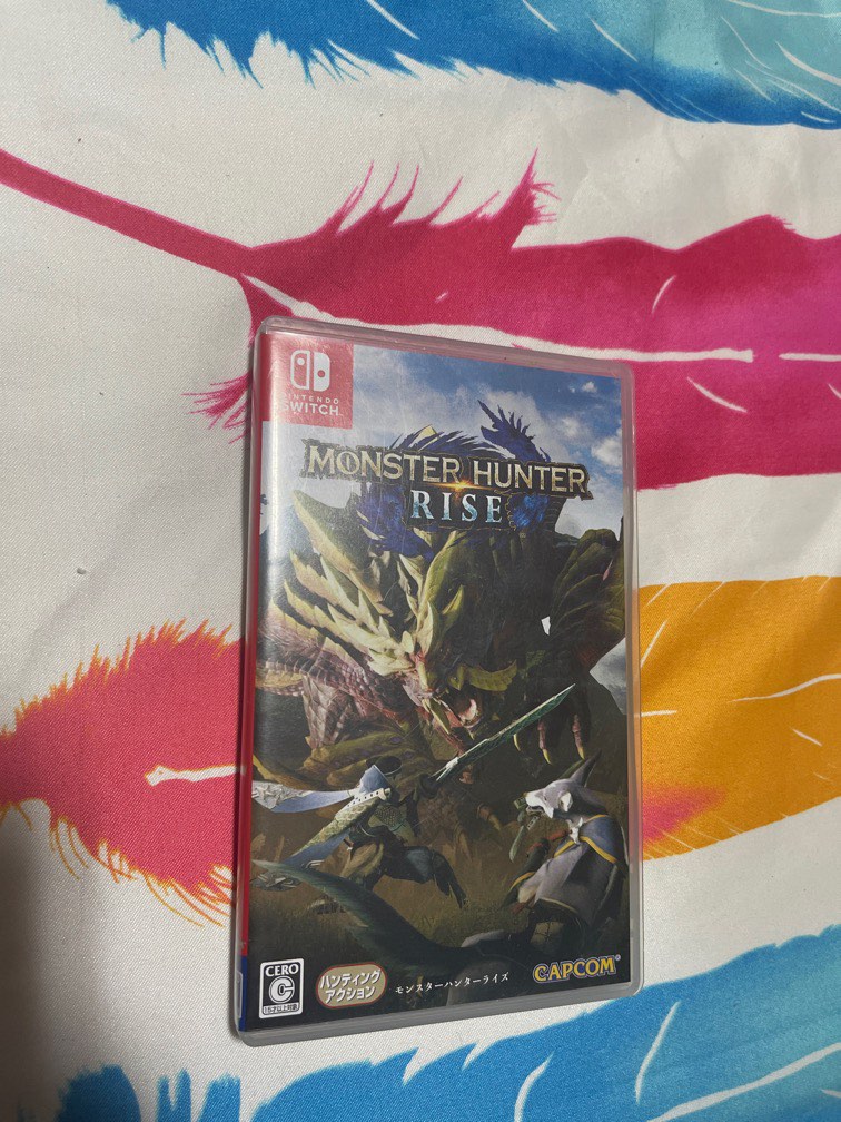 Monster Hunter Rise Nintendo Switch, Video Gaming, Video Games ...