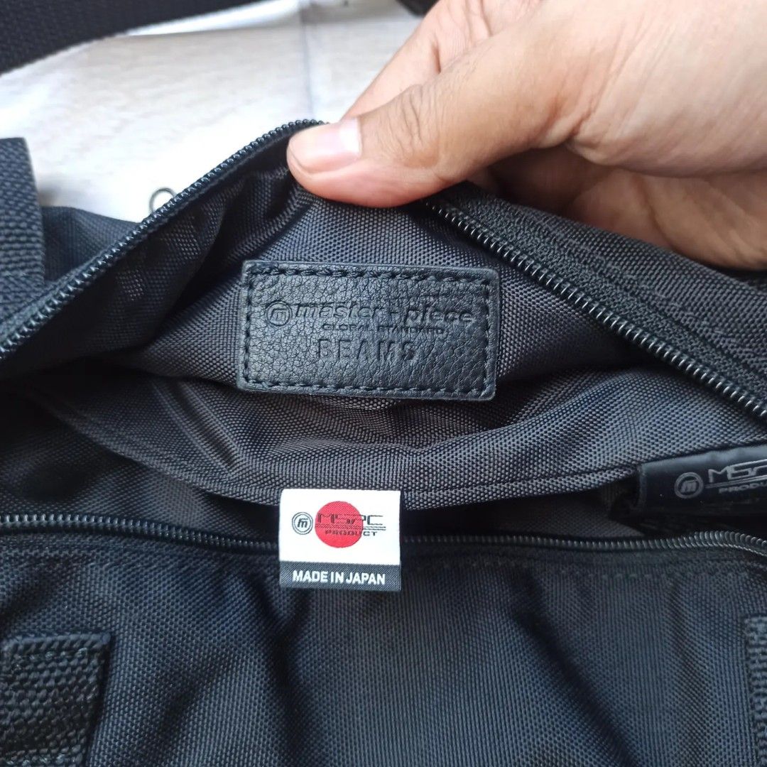 MSPC MASTERPIECE X BEAMS cross body bag, Fesyen Pria, Tas & Dompet ...