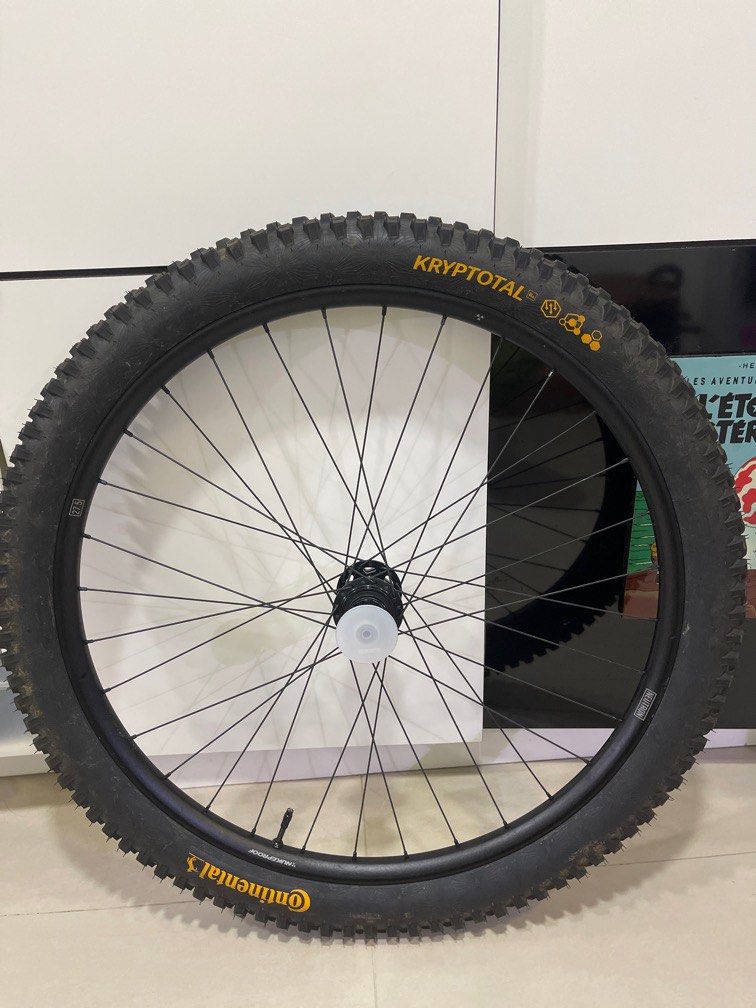 MTB Rear wheel set 27.5 Nukeproof + Continental Kryptotal, Sports ...