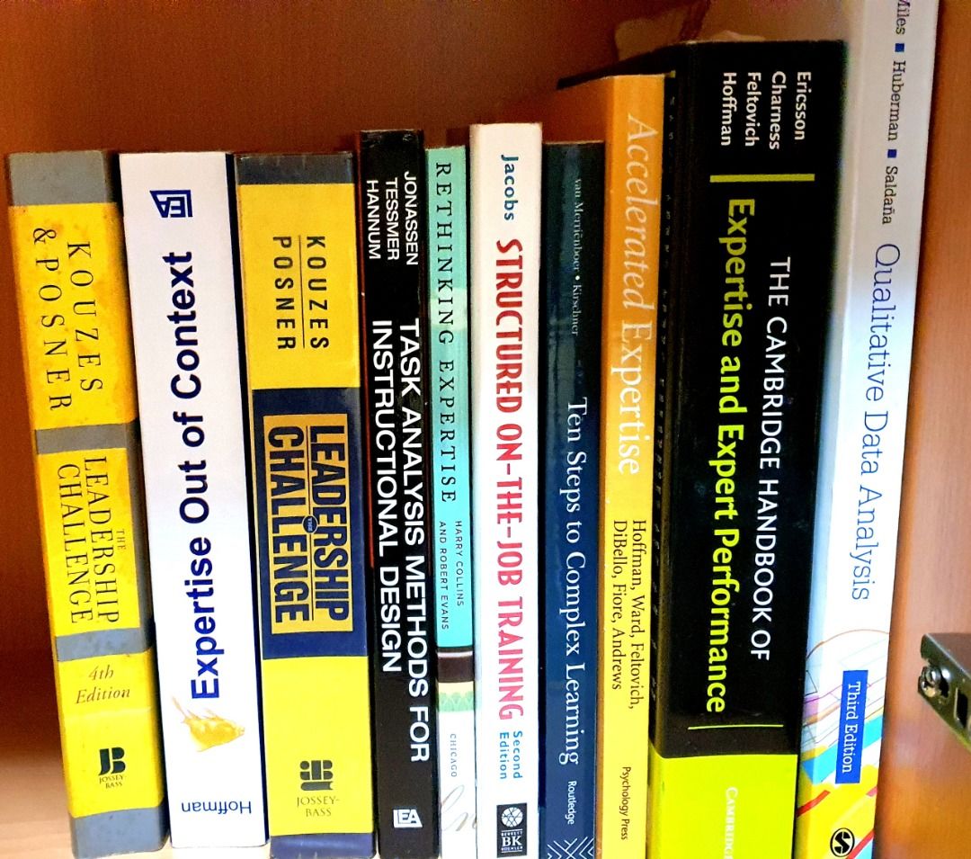 Multiple professional, business and self-development books, Hobbies ...