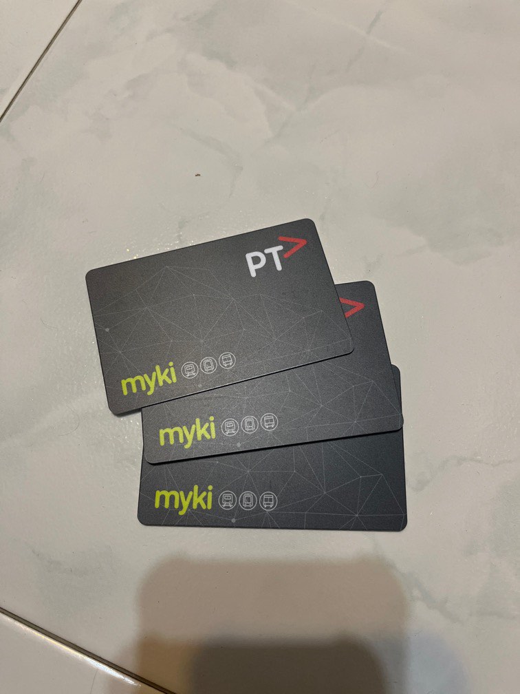 myki card for public transport in australia, Everything Else on Carousell