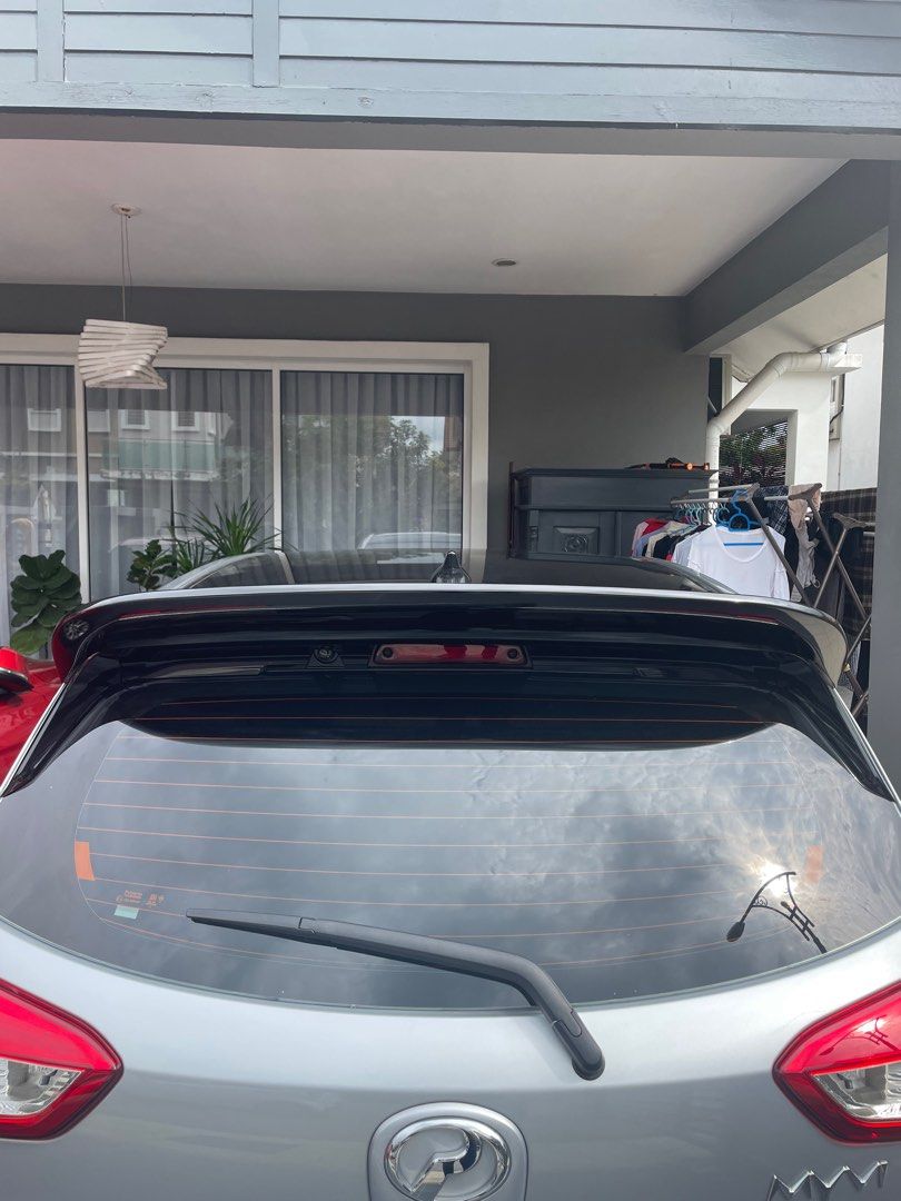 Myvi Spoiler Ducktail, Auto Accessories on Carousell