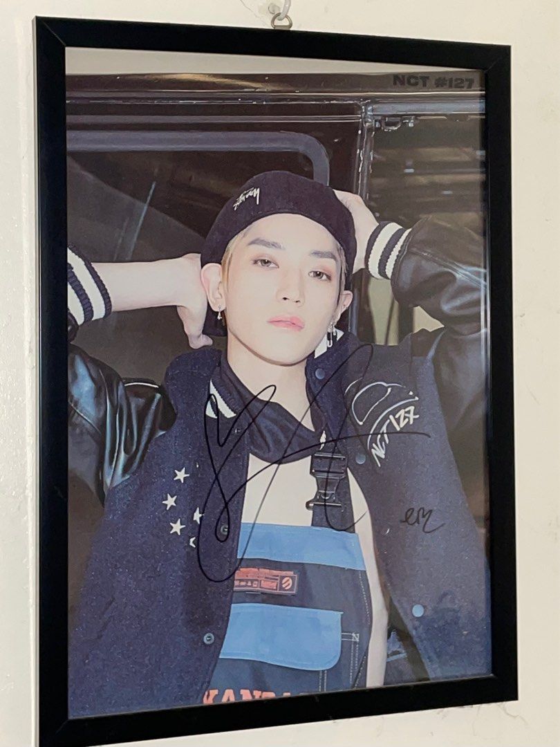 nct taeyong neozone signed poster, Hobbies & Toys, Memorabilia ...