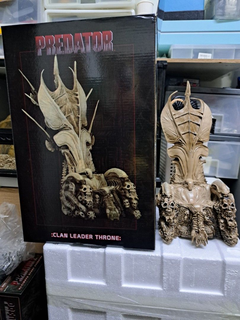 NECA Predator throne, Hobbies & Toys, Toys & Games on Carousell
