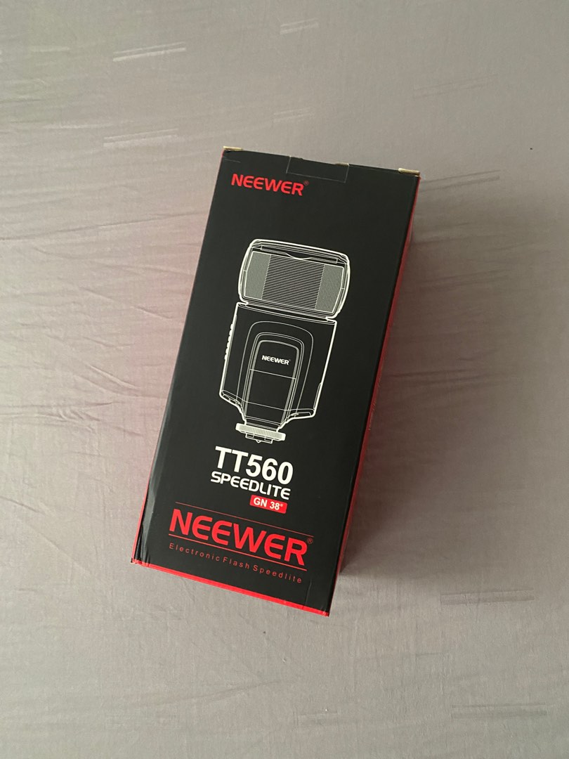NEEWER TT560 Speedlite GN38, Photography, Photography Accessories ...