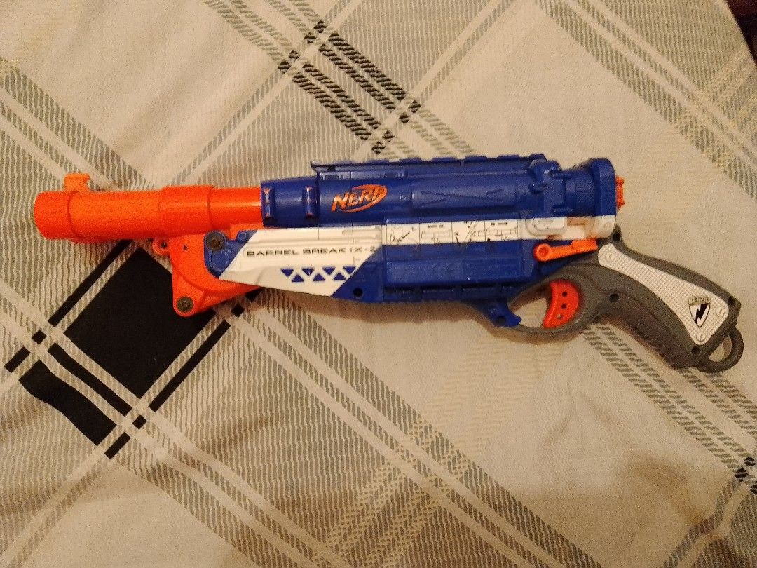 Nerf Barrel Break IX-2, Hobbies & Toys, Toys & Games on Carousell