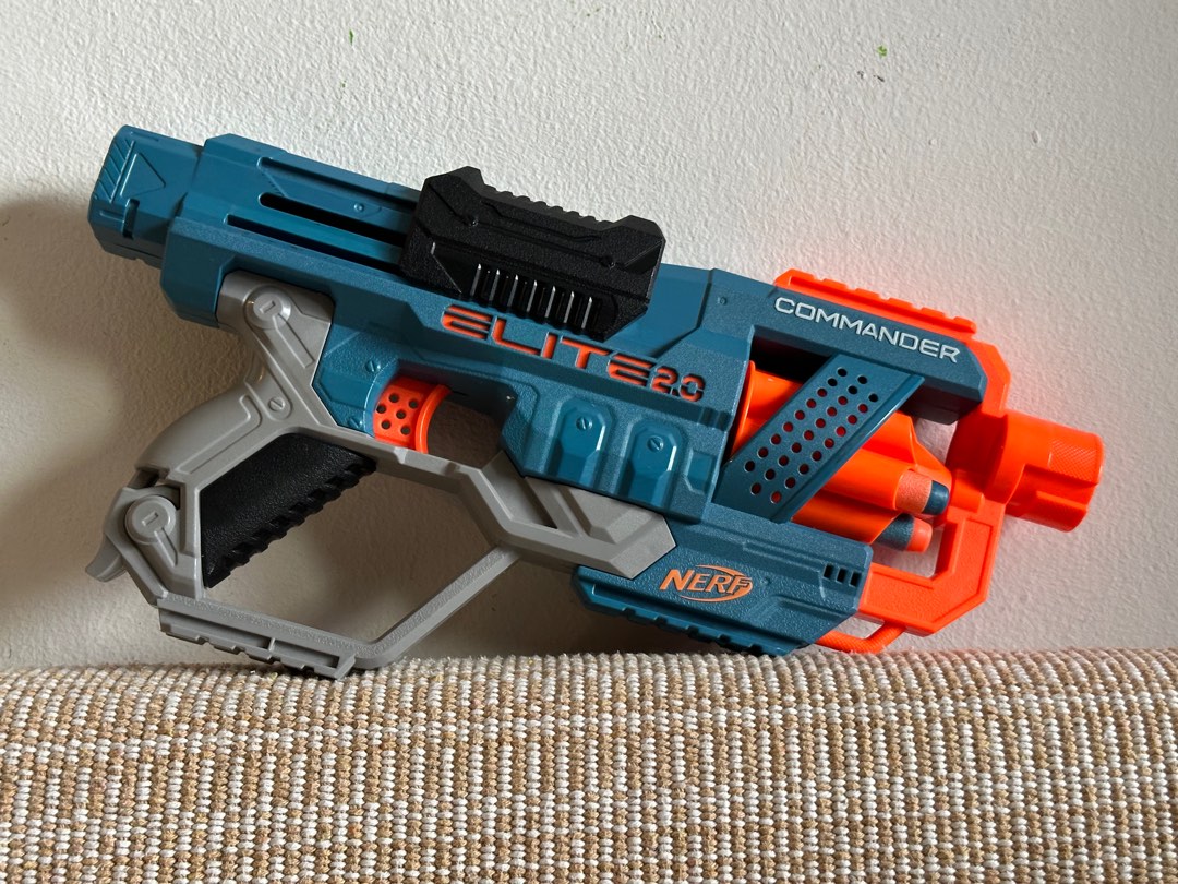 Nerf gun commander elite 2.0 with 6 bullet, Hobbies & Toys, Toys ...