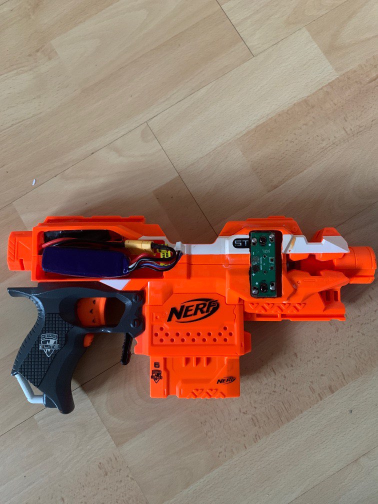 Nerf Stryfe (Modded), Hobbies & Toys, Toys & Games on Carousell