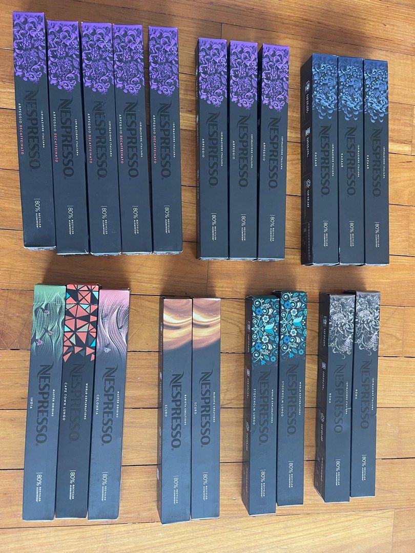 Nespresso capsules (20 tubes), TV & Home Appliances, Kitchen Appliances ...